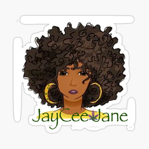 "JayCee Jane" Sticker for Sale by JayCeeAmazingg | Redbubble