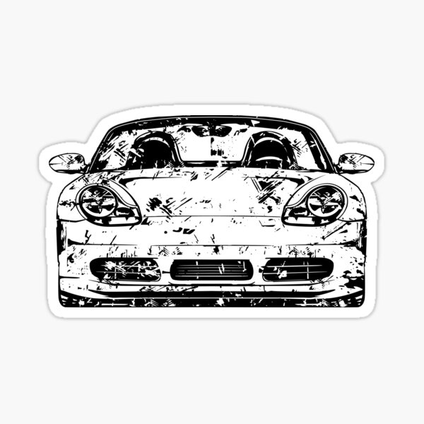 Porsche Boxster S Stickers | Redbubble