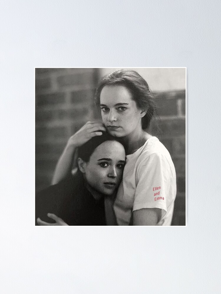 "Ellen Page and Emma Portner" Poster for Sale by philip456 | Redbubble