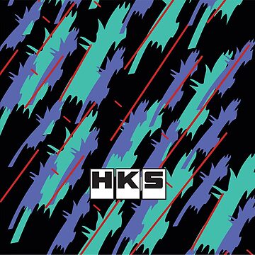 "HKS Retro Pattern" Zipper Pouch for Sale by JDMShop | Redbubble