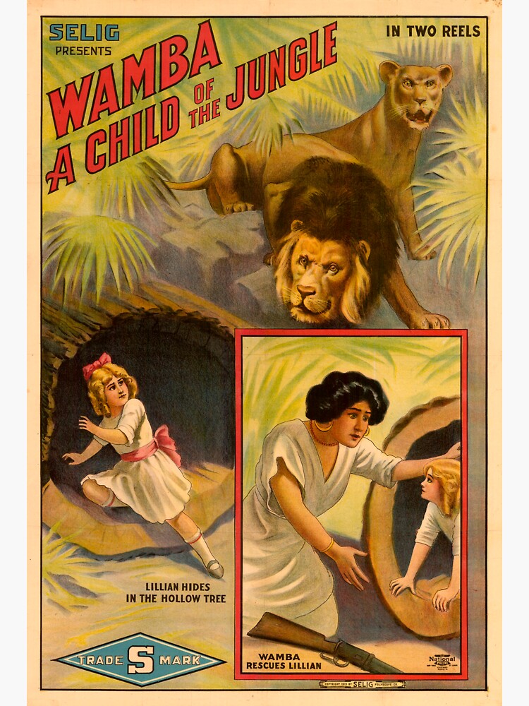 "Vintage Hollywood Nostalgia Wamba A Child Of The Jungle Film Movie ...