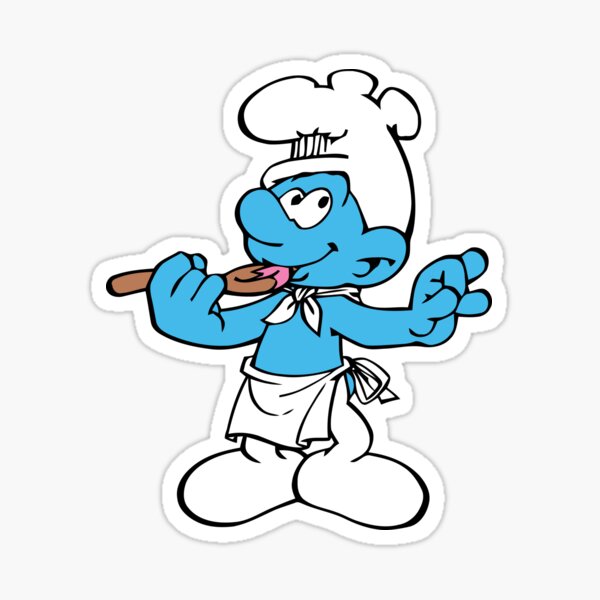 Smurf Stickers | Redbubble