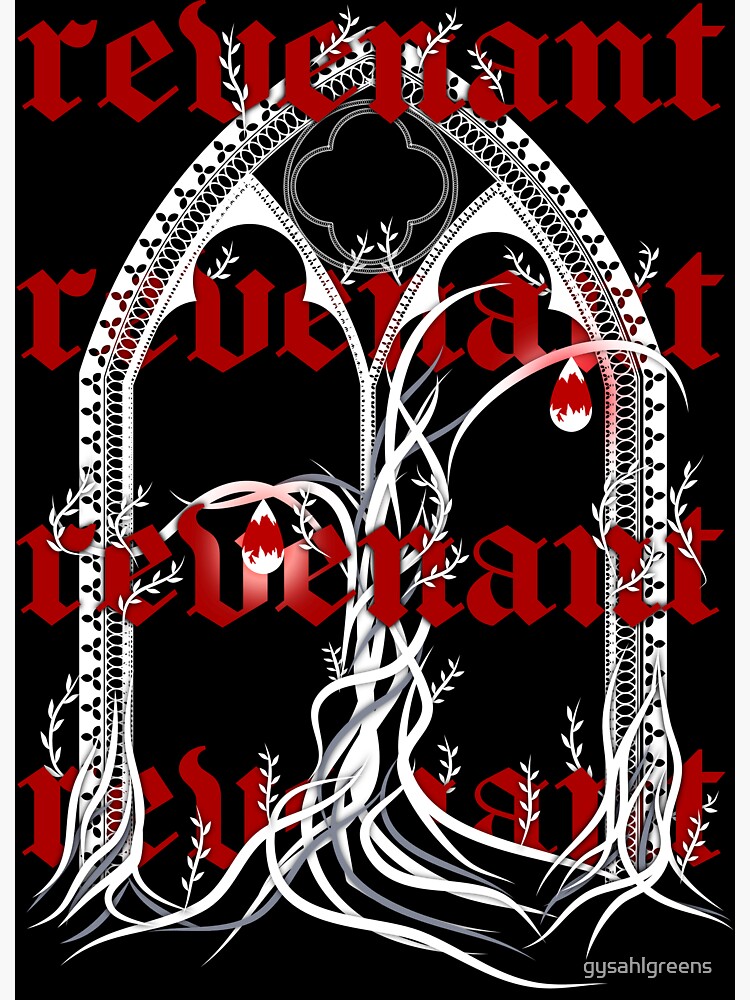 "Code Vein inspired 'Revenant' Design" Sticker for Sale by gysahlgreens ...