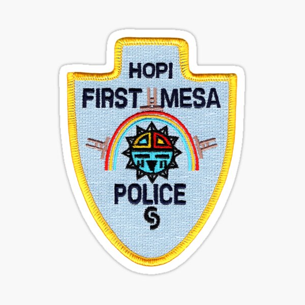 "Hopi Tribal Police" Sticker by lawrencebaird | Redbubble