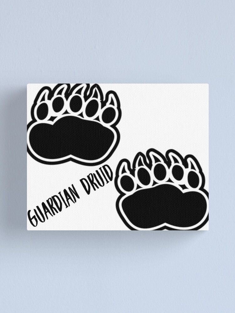 "Guardian Bear Druid Mantra: DnD Spells and Attacks - TANK- Gamer Logo ...