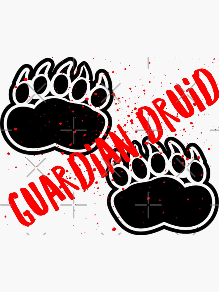 "Guardian Bear Druid Mantra: DnD Spells and Attacks - TANK- Gamer Logo ...