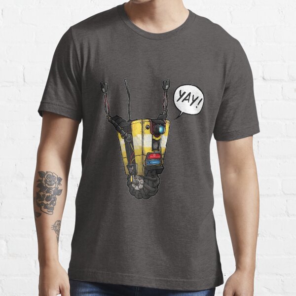 "Happy Claptrap" T-shirt for Sale by Artanis-Art | Redbubble ...