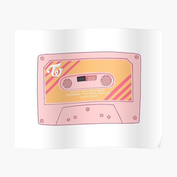 "Twice cassette" Poster by Astrodia | Redbubble