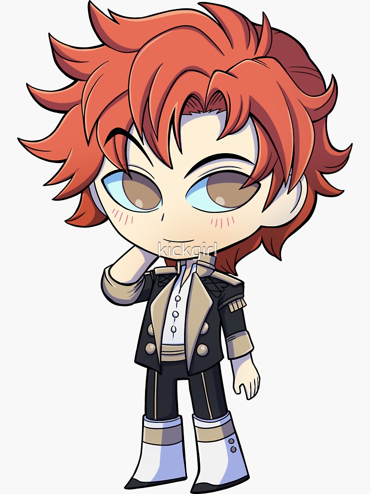 "Sylvain - Fire Emblem Three Houses - Chibi Cutie" Sticker for Sale by ...