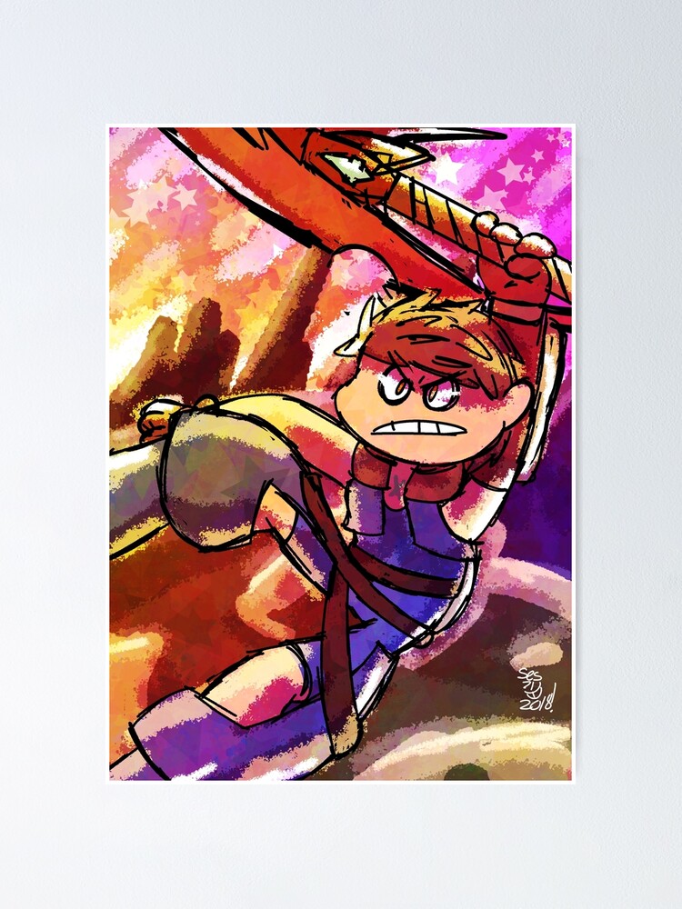 "Xenoblade Chronicles 2: Rex" Poster by PGUniverse | Redbubble