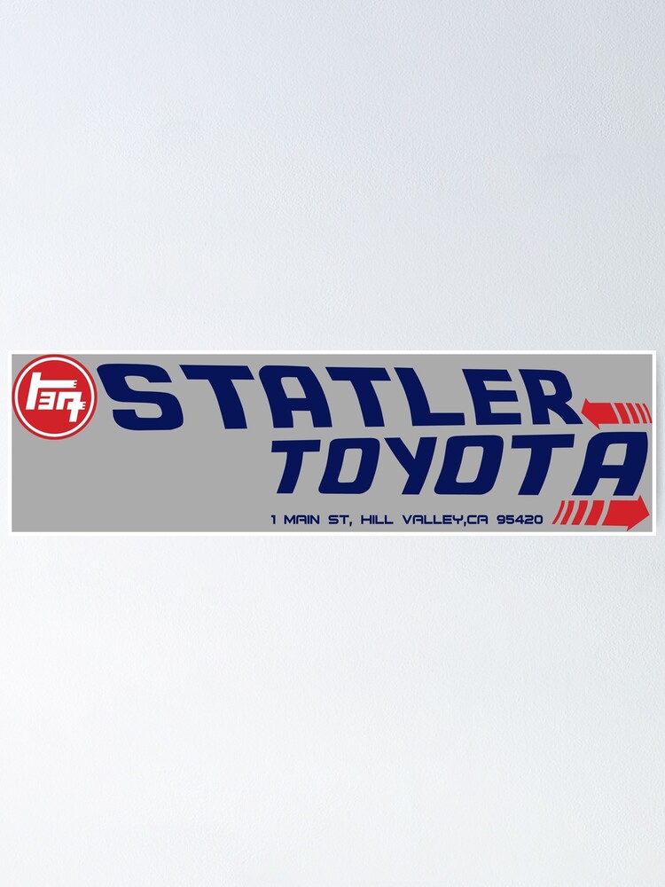 "Statler Toyota" Poster by checkermc | Redbubble