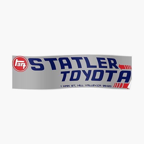 "Statler Toyota" Poster by checkermc | Redbubble