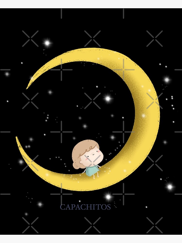 "Moonlight Mimi" Poster by Capachitos | Redbubble