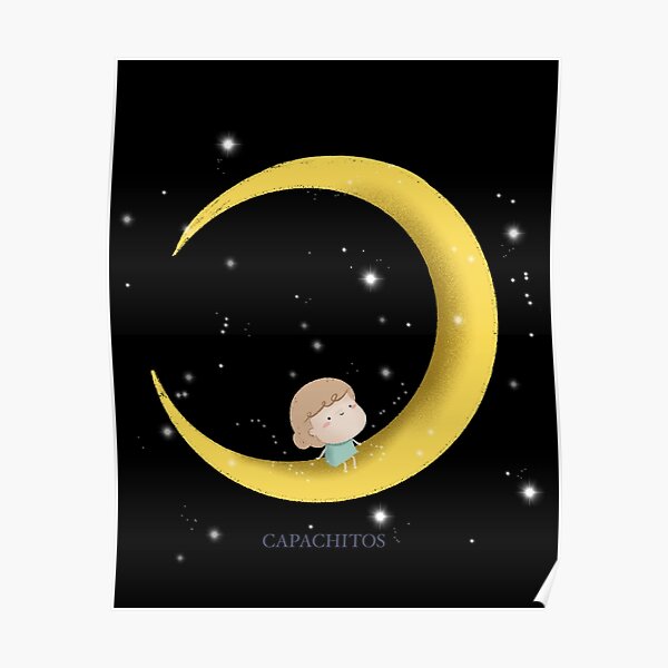 "Moonlight Mimi" Poster by Capachitos | Redbubble