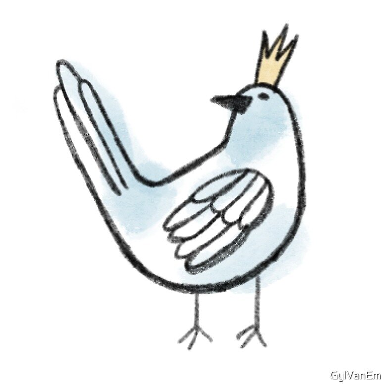 "Queen bird" by GylVanEm | Redbubble