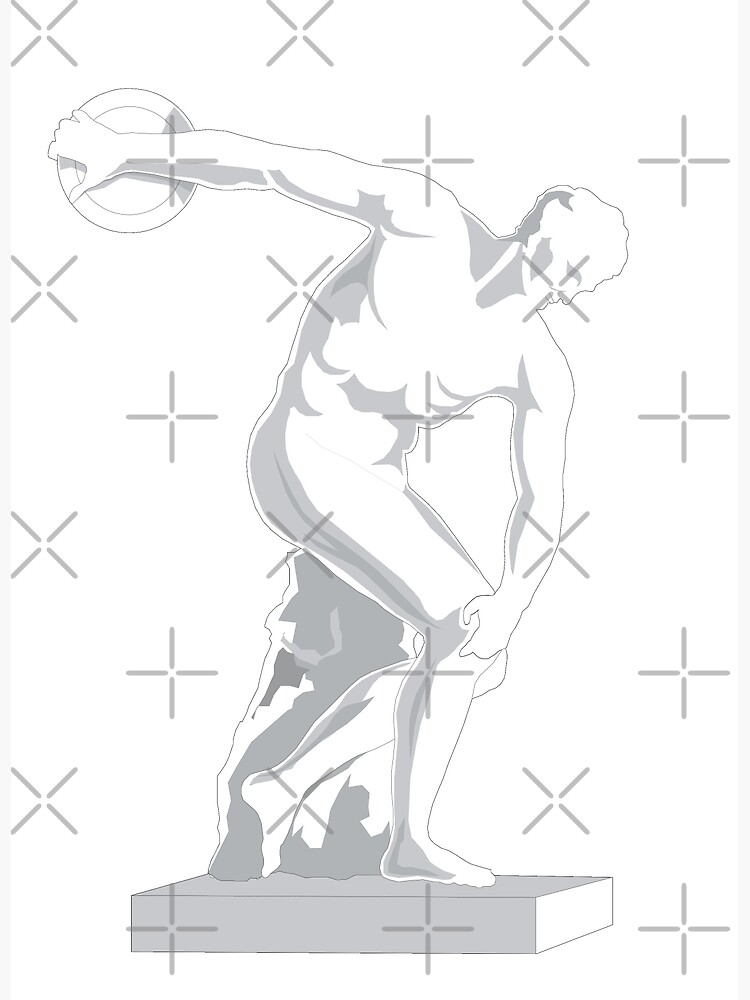 "Discobolus" Poster for Sale by Judge-Hatchet | Redbubble