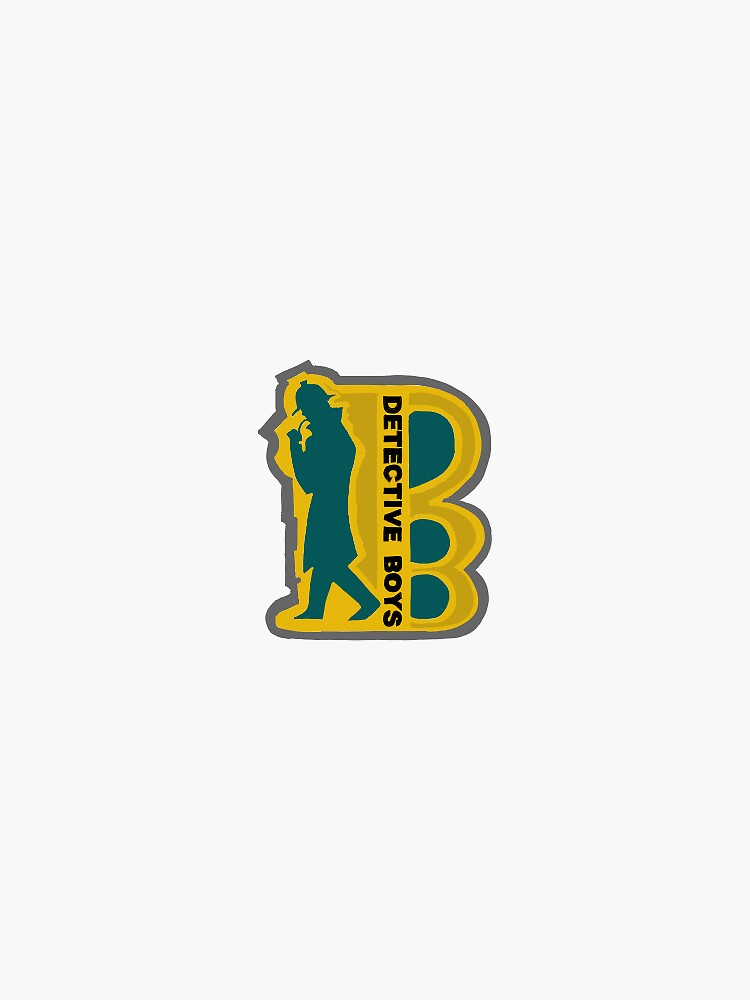 "Detective Boys Badge" Sticker for Sale by Lostinfayt | Redbubble