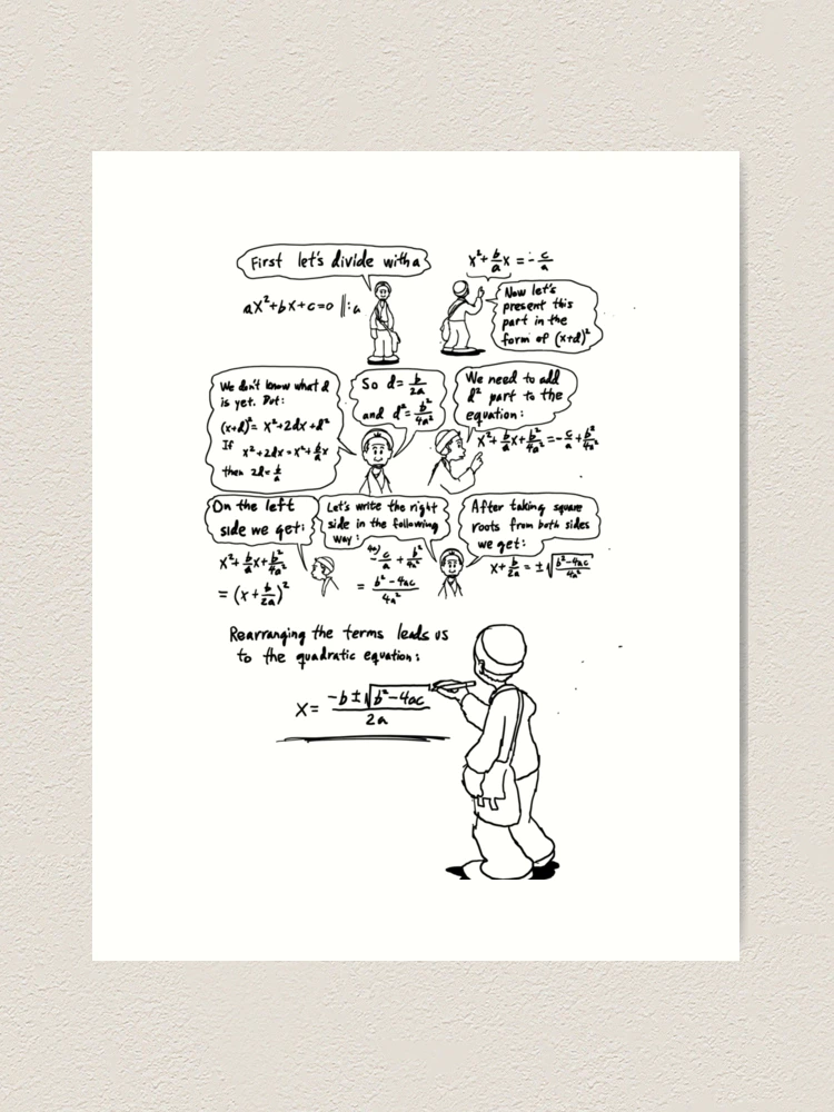 Quadratic Formula Comic