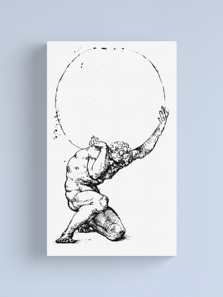 Baldassare Tommaso Peruzzi Crouching Figure Of Atlas