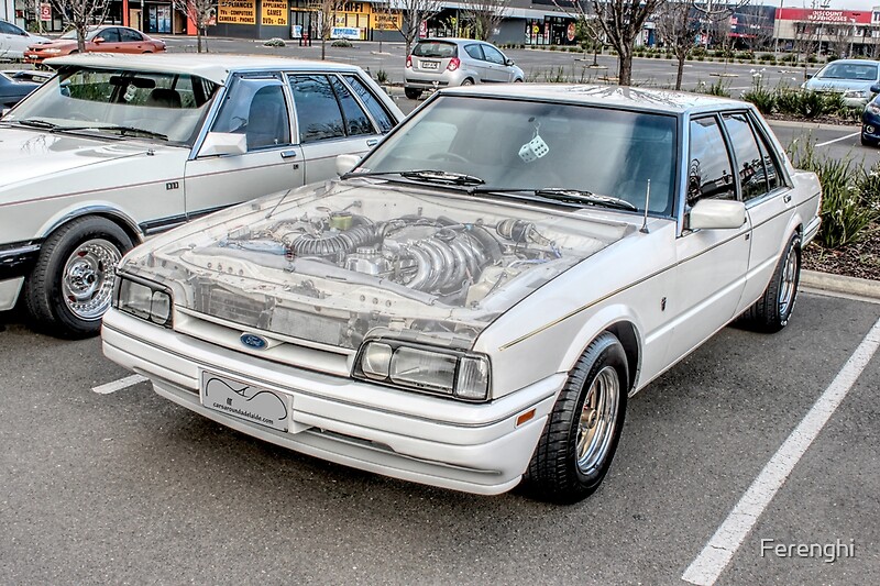 "Misted bonnet XF Ford Falcon 05" by Ferenghi | Redbubble