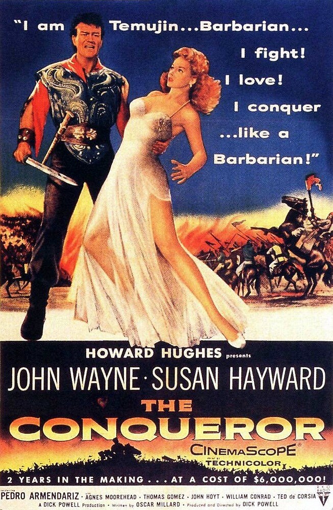"Vintage Hollywood Nostalgia The Conqueror John Wayne Film Movie ...