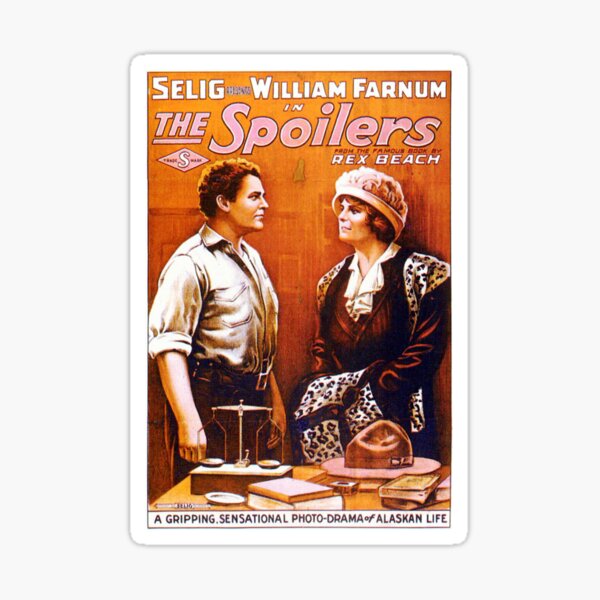 "Vintage Hollywood Nostalgia The Spoilers Film Movie Advertisement ...