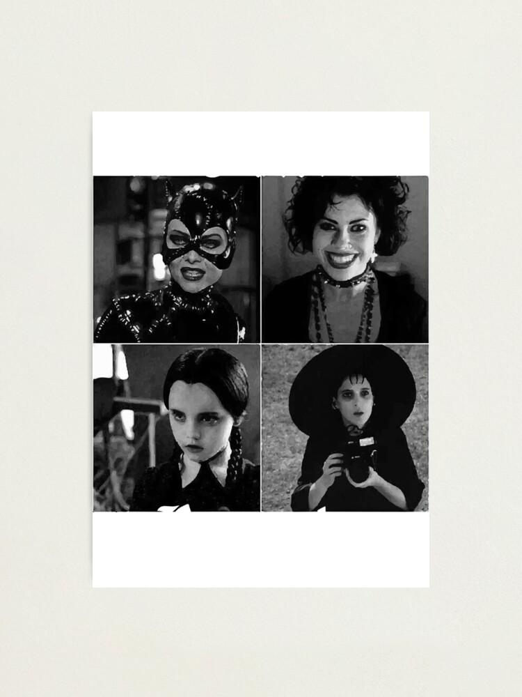 "Goth Angels Wednesday Addams Lydia Deetz Nancy Downs Cat Woman Gothic ...