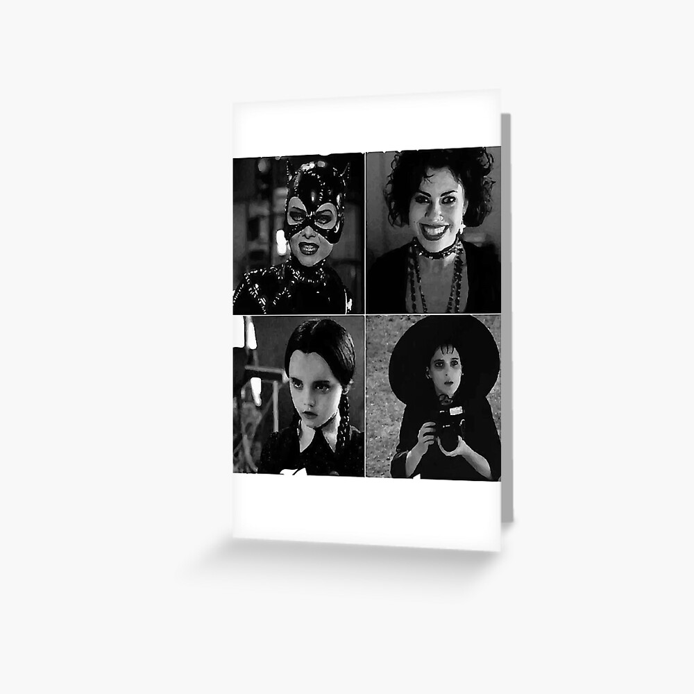 "Goth Angels Wednesday Addams Lydia Deetz Nancy Downs Cat Woman Gothic ...