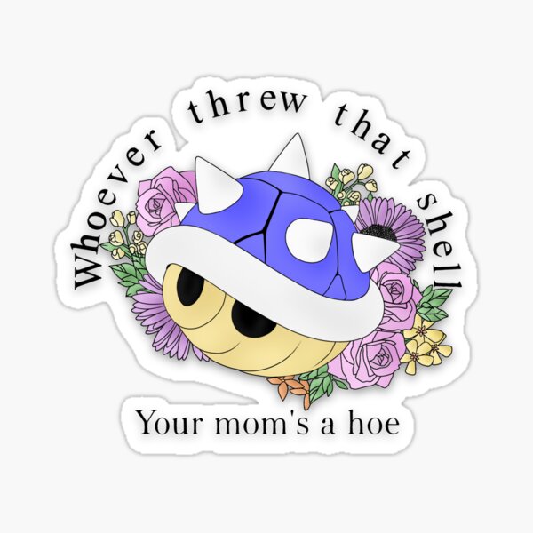 "Whoever threw that shell - vine" Sticker for Sale by Nekato | Redbubble