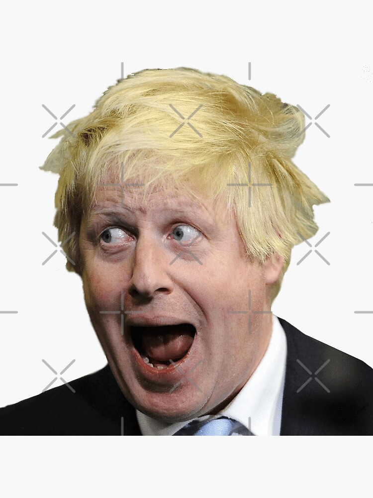 "Boris Johnson" Sticker for Sale by DylanW21 | Redbubble