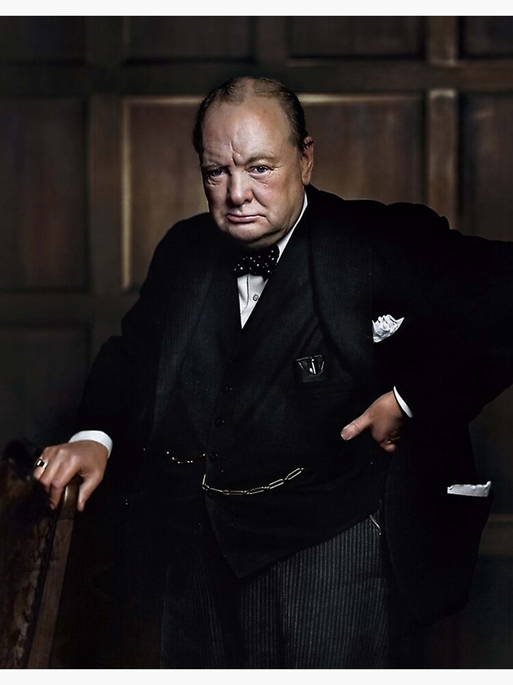"Winston Churchill 1941 by Yousuf Karsh " Poster for Sale by lppm ...