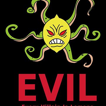 "Spongebob Squarepants - Every Villain Is Lemon" Sticker by GregNeg ...