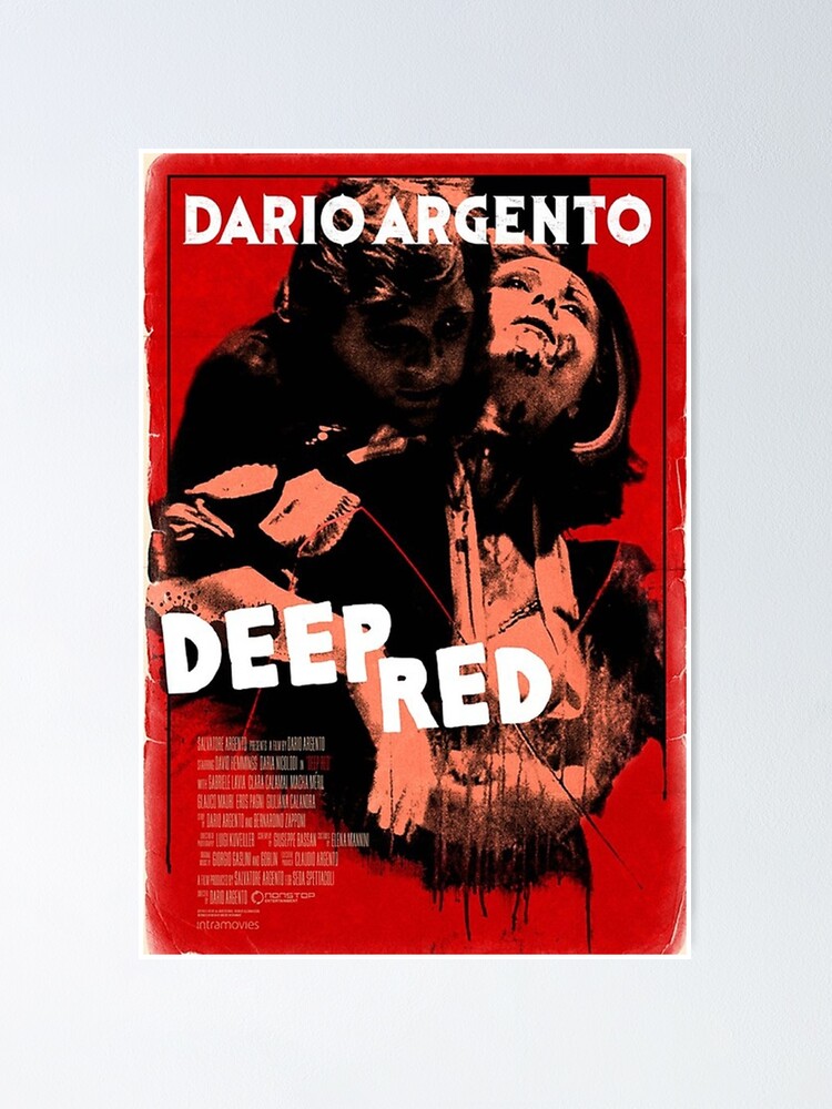 "Deep Red " Poster by fggz | Redbubble