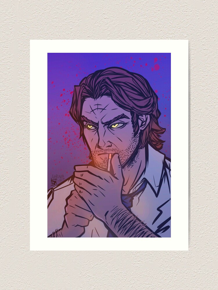 "TWAU Bigby" Art Print for Sale by lornaka | Redbubble