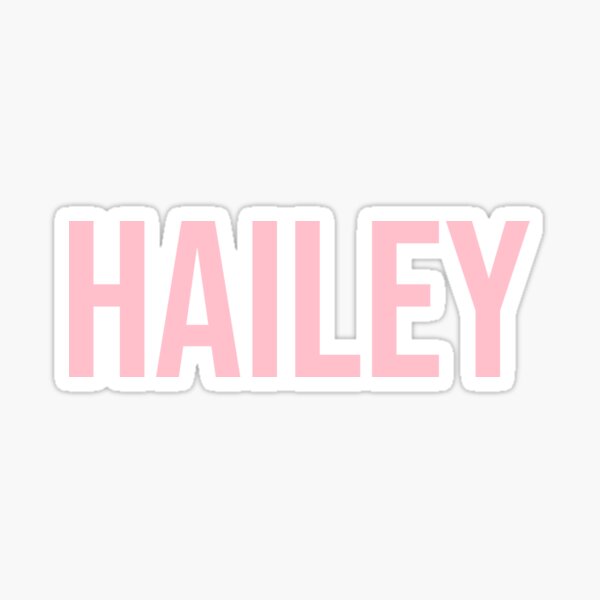Hailey American Sign Language Letter