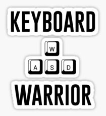 Keyboard Warrior Stickers | Redbubble