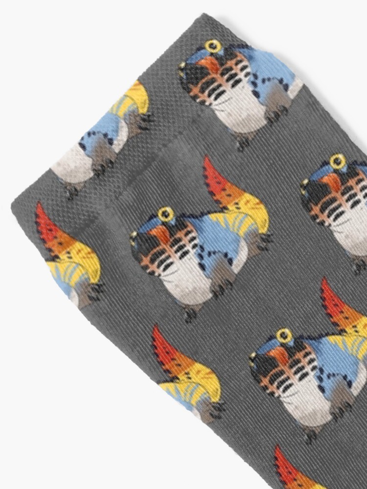"Monster Hunter World Dodogama" Socks for Sale by AlistairArtwork ...