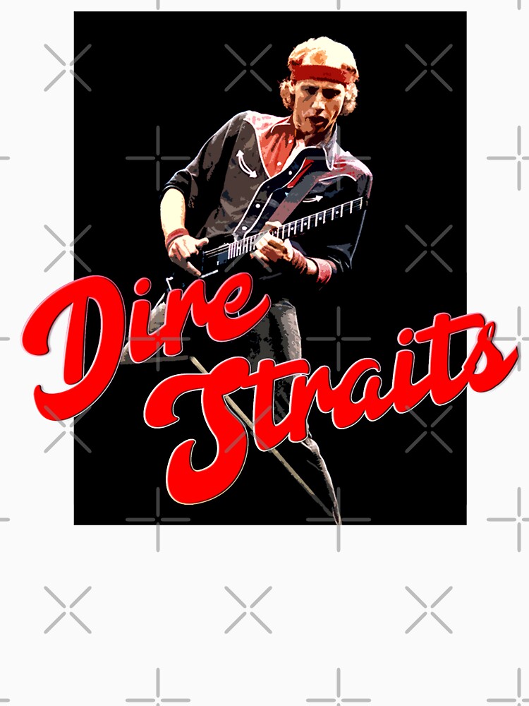 "Dire Straits" T-shirt for Sale by Bangtanthings | Redbubble | motley ...