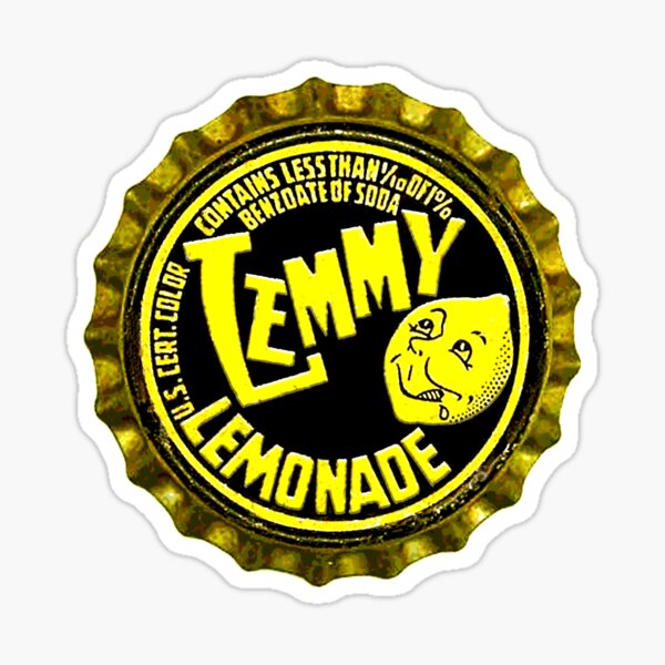 Lemmy Kilmister Stickers | Redbubble