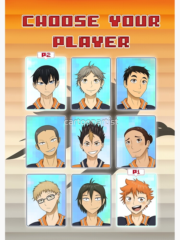 "Choose Your Player" Spiral Notebook by cartoonartist | Redbubble