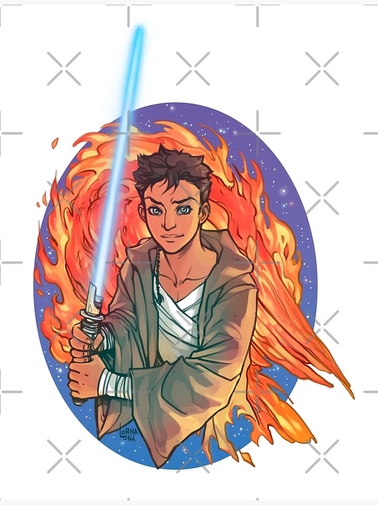 "The Last Padawan" Poster by lornaka | Redbubble