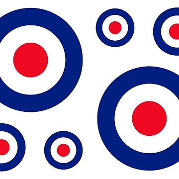 "Classic Roundel Target Graphic" Sticker for Sale by Garaga | Redbubble
