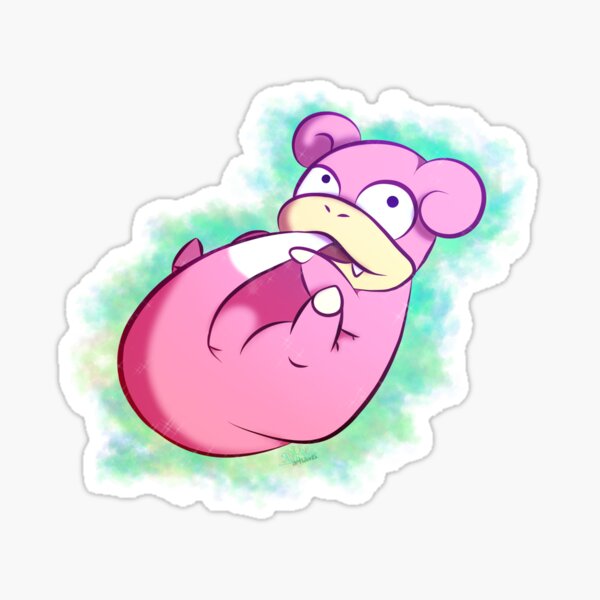 Slowpoke Stickers | Redbubble