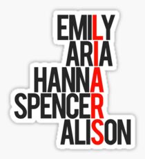 Pretty Little Liars: Stickers | Redbubble