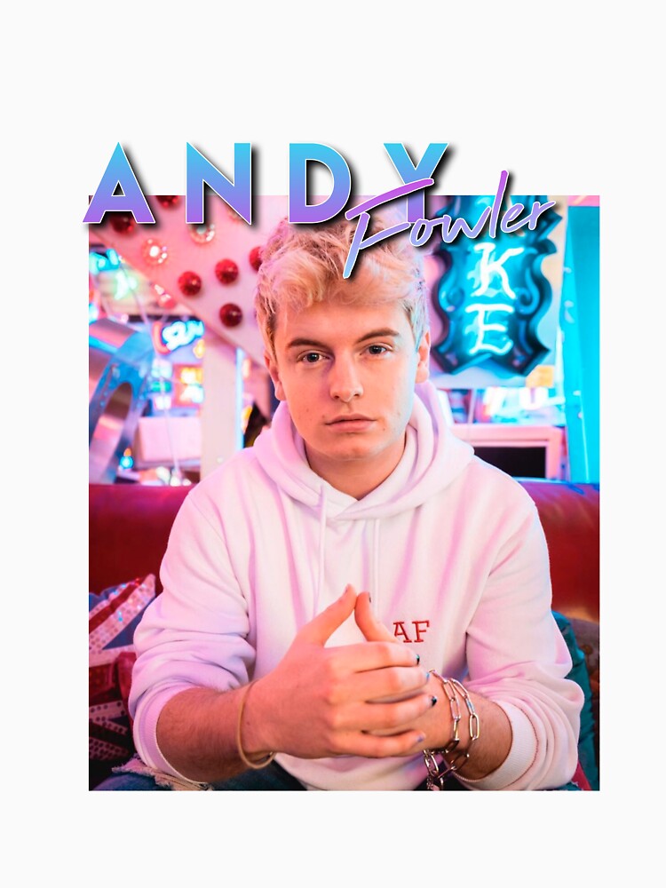 "Andy Fowler" T-shirt for Sale by stickersbymaee | Redbubble ...