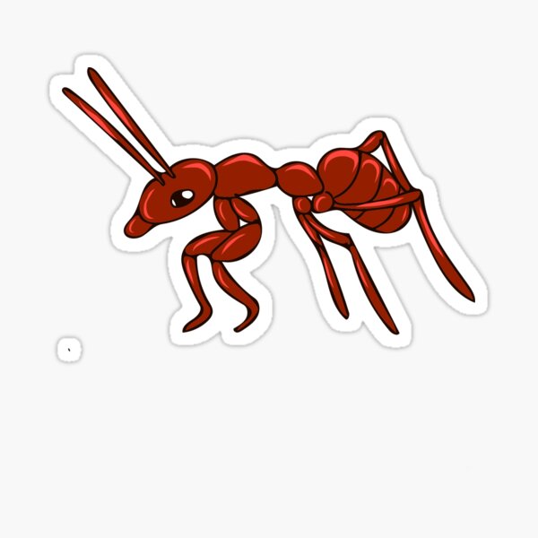 Little Ant Stickers | Redbubble