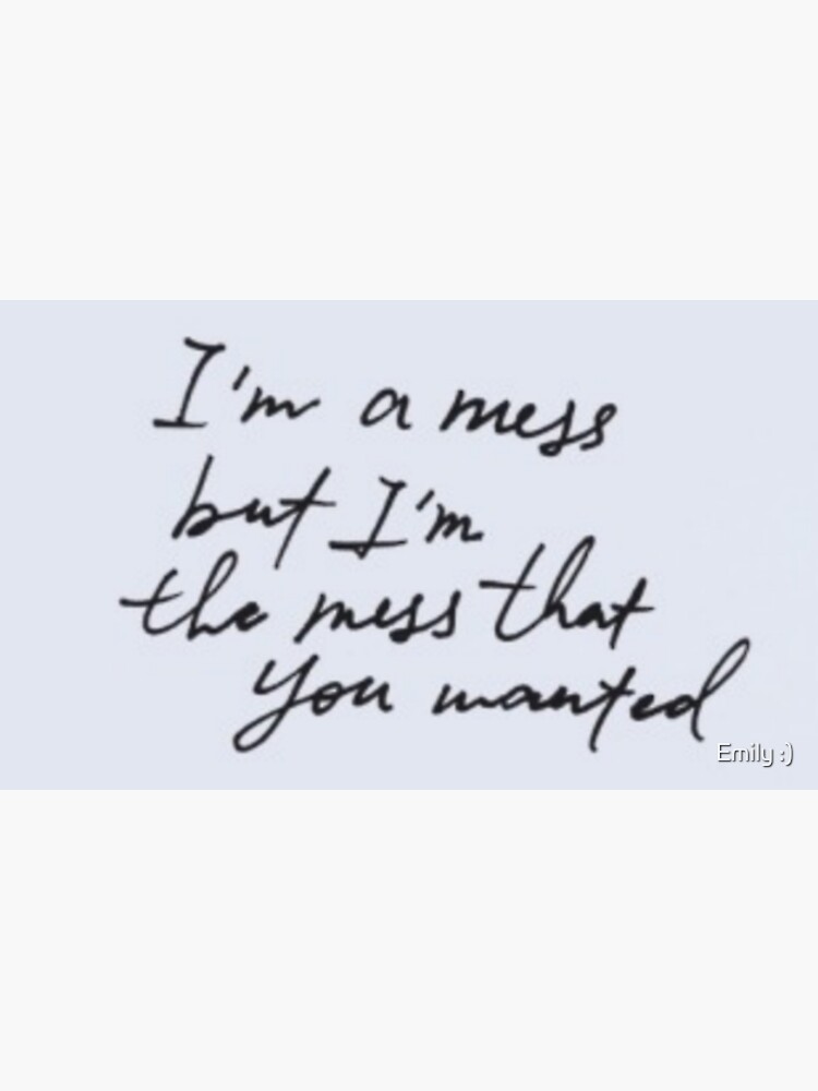 "Taylor Swift Lyrics" Sticker for Sale by emilyhamer | Redbubble