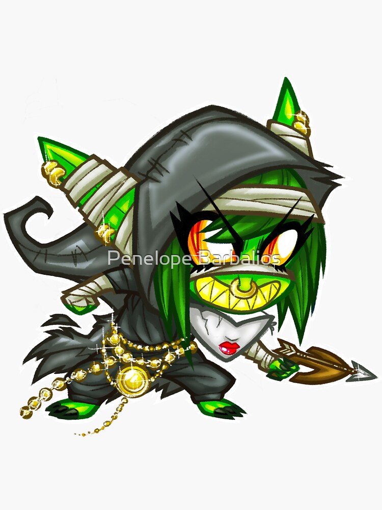 "Nott the Brave Chibi" Sticker for Sale by Poofette | Redbubble