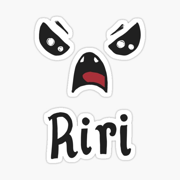 "Riri - angry (te reo Māori)" Sticker for Sale by LaviniaKnight | Redbubble