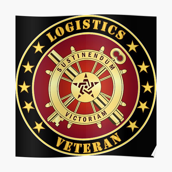 "Army - Logistics Veteran" Poster for Sale by twix123844 | Redbubble